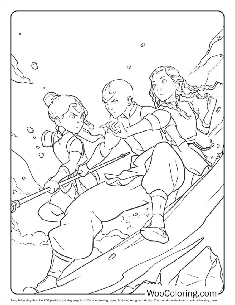 100+ Cartoon coloring pages (Free PDF To Print) | Woo Coloring