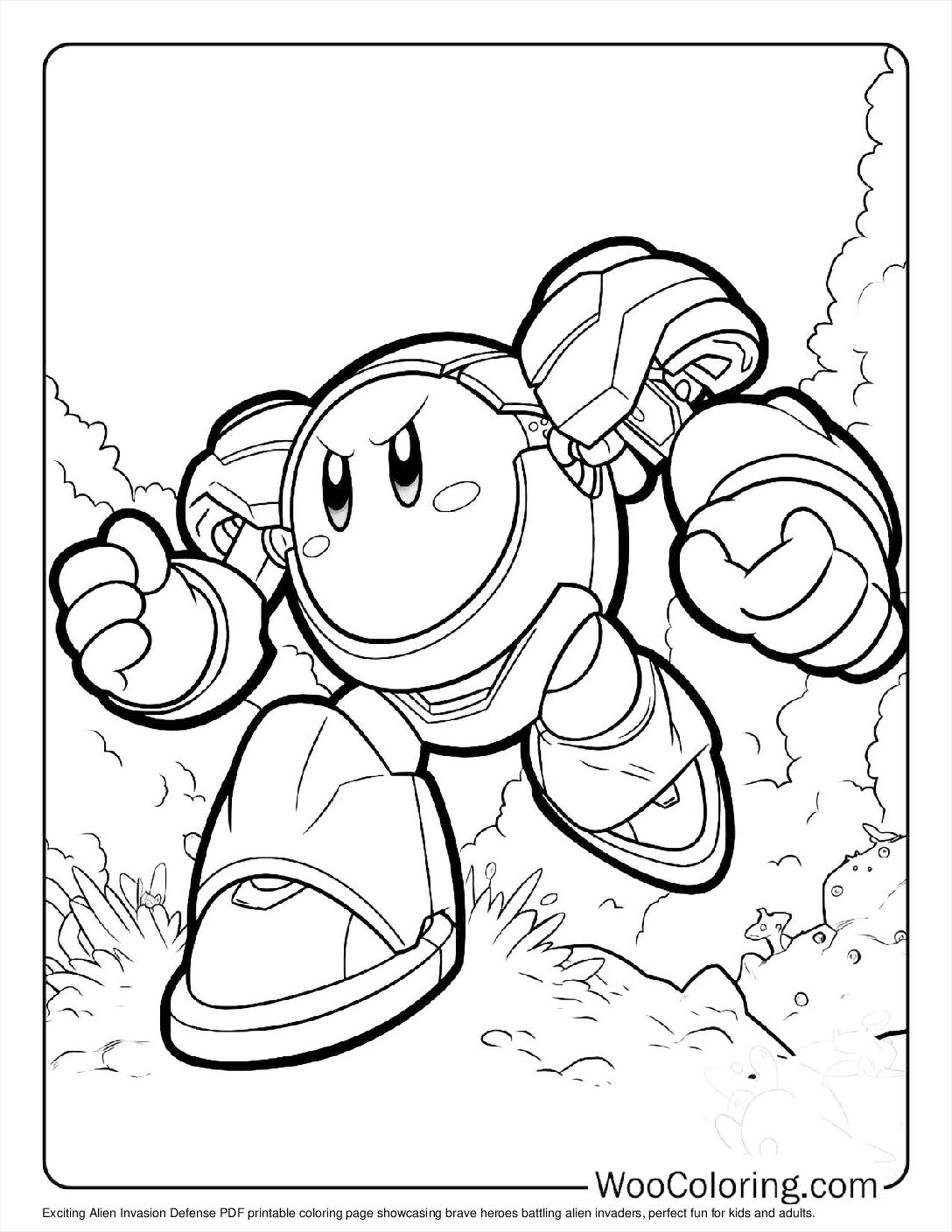 100+ Kirby coloring pages (Free PDF To Print) | Woo Coloring