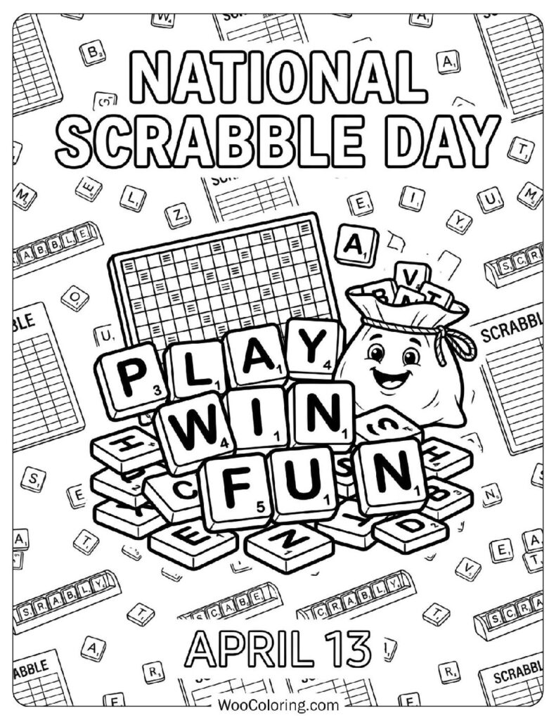30 April Coloring Pages (Free PDF To Print) | Woo Coloring