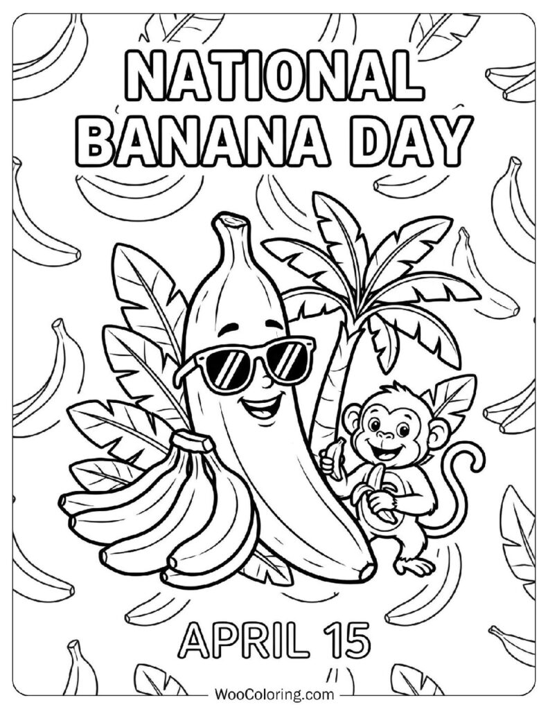 30 April Coloring Pages (Free PDF To Print) | Woo Coloring