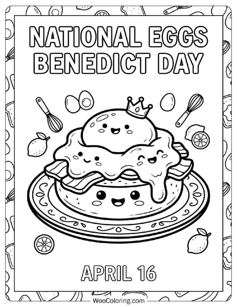 30 April Coloring Pages (Free PDF To Print) | Woo Coloring