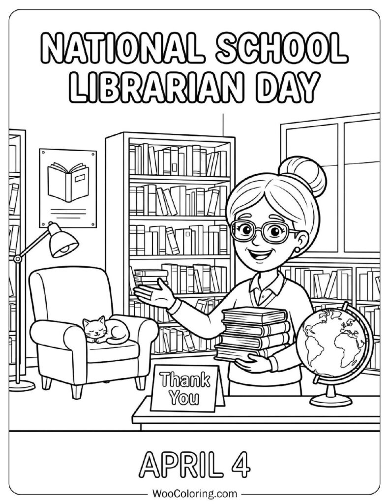 30 April Coloring Pages (Free PDF To Print) | Woo Coloring