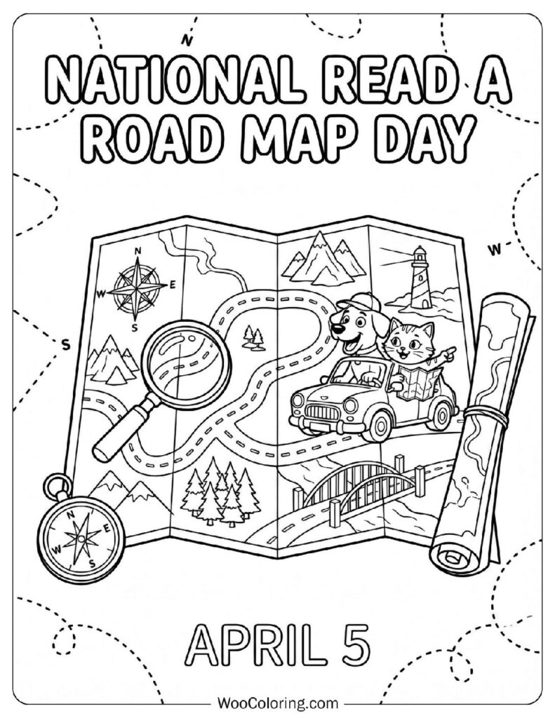 30 April Coloring Pages (Free PDF To Print) | Woo Coloring