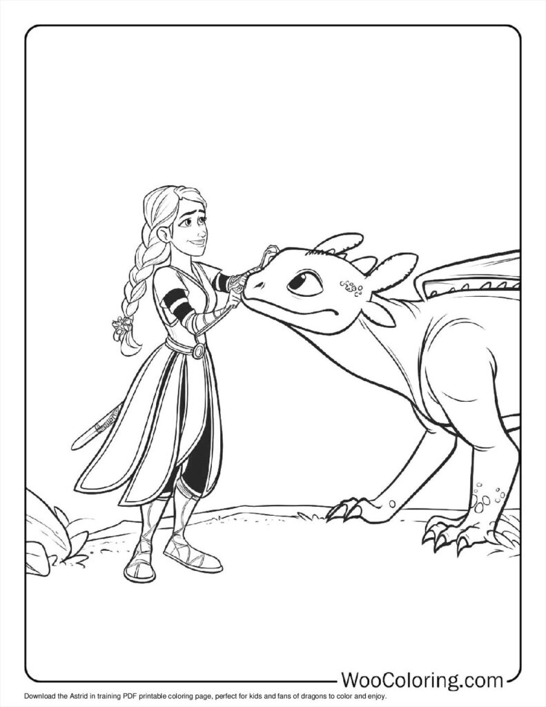 100+ How To Train Your Dragon coloring pages (Free PDF To Print) | Woo ...