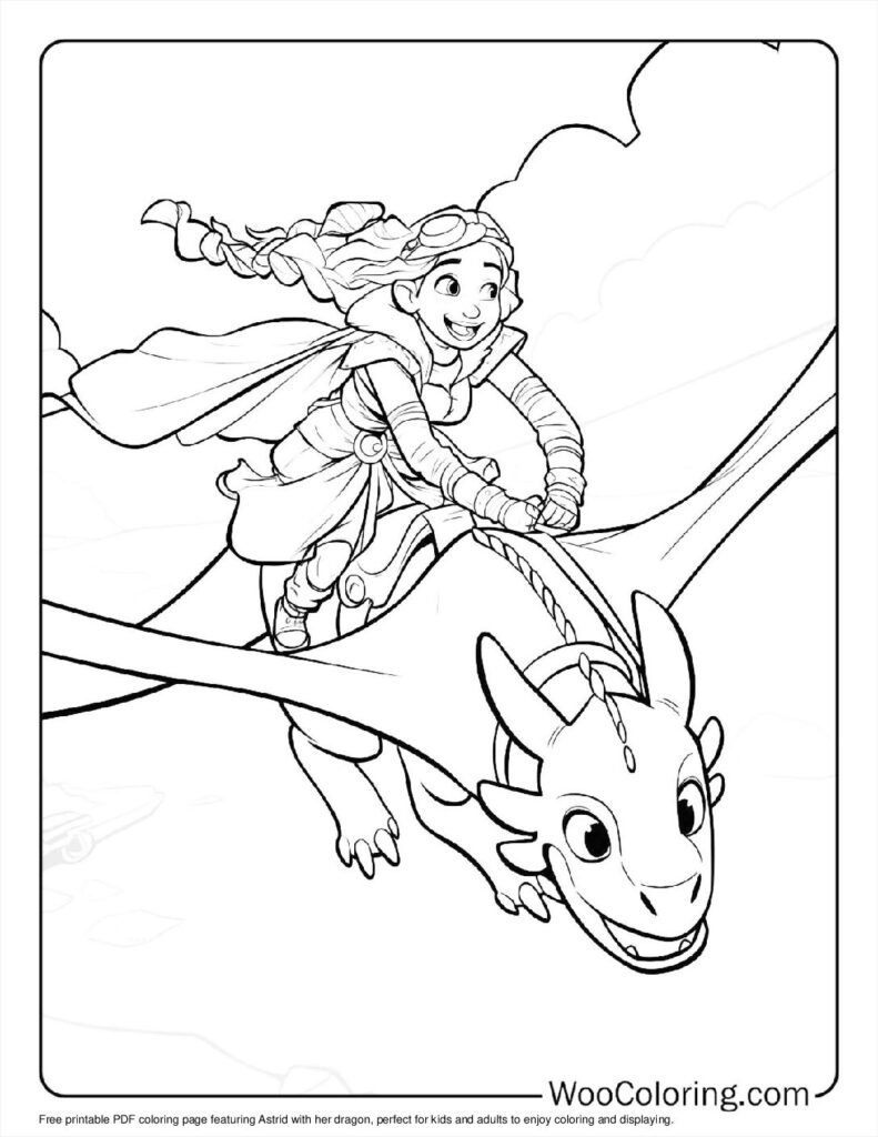 100+ How To Train Your Dragon coloring pages (Free PDF To Print) | Woo ...