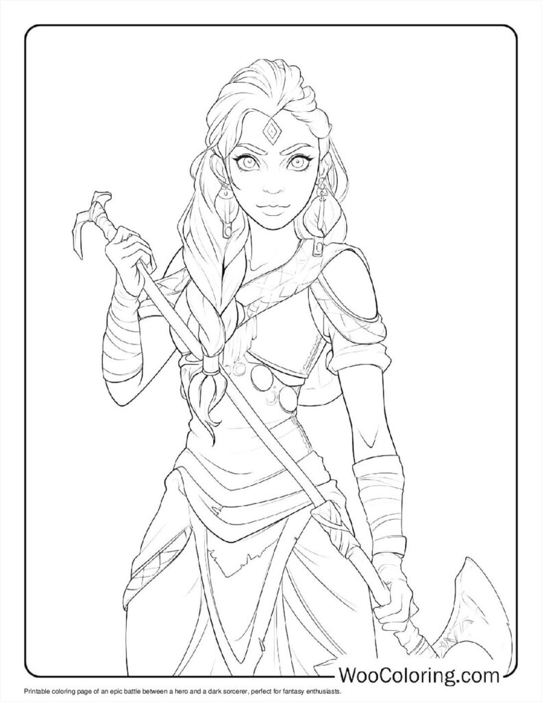 100+ Fantasy coloring pages (Free PDF To Print) | Woo Coloring