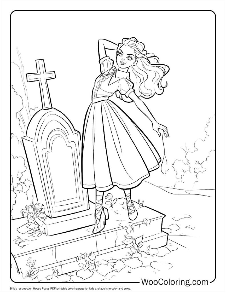 100+ Hocus Pocus coloring pages (Free PDF To Print) | Woo Coloring