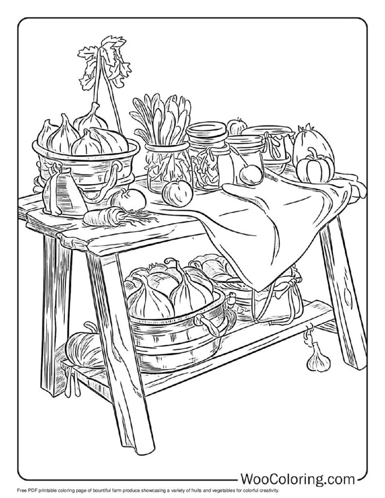 100+ Farm coloring pages (Free PDF To Print) | Woo Coloring