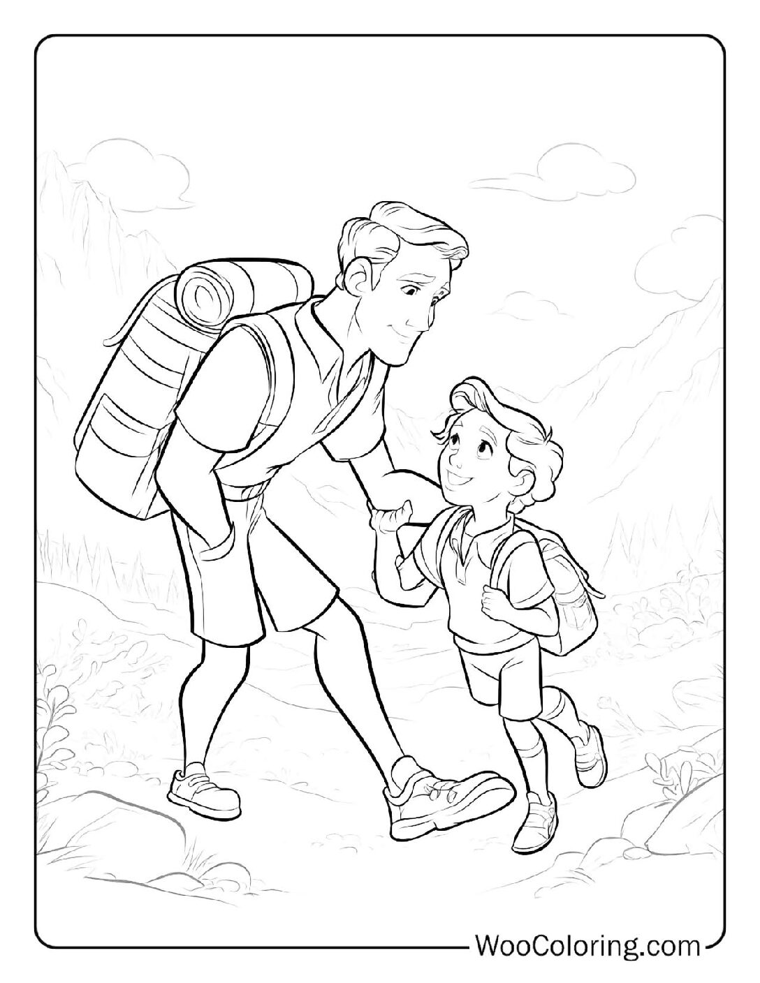 100+ Up coloring pages (Free PDF To Print) | Woo Coloring