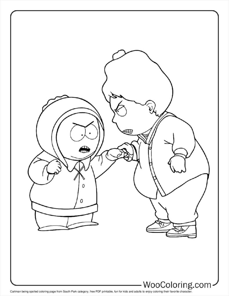 100+ South Park coloring pages (Free PDF To Print) | Woo Coloring