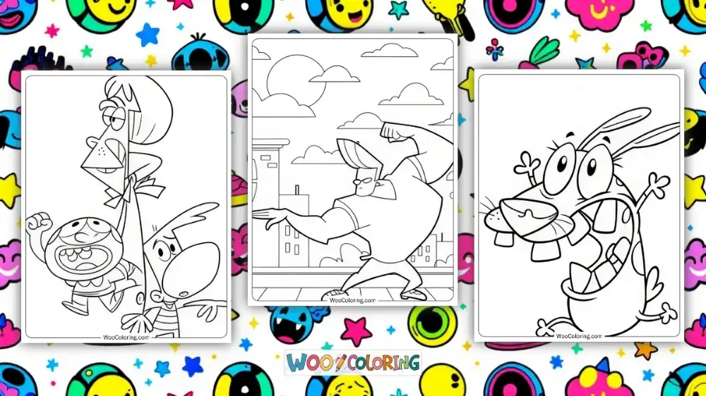 100+ Cartoon Network coloring pages (Free PDF To Print) | Woo Coloring
