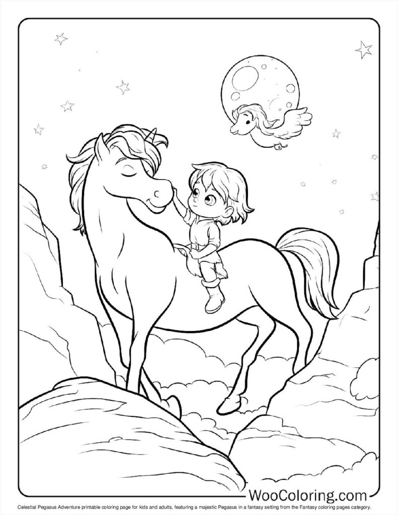 100+ Fantasy coloring pages (Free PDF To Print) | Woo Coloring