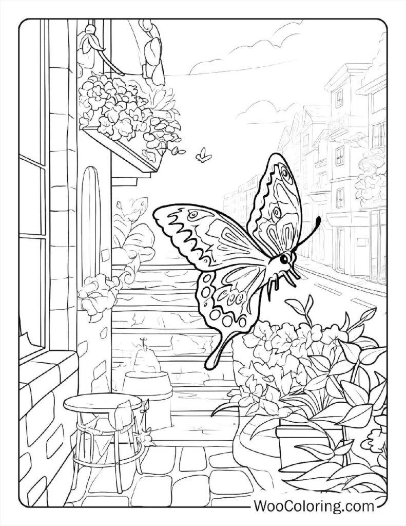 100+ Butterfly coloring pages (Free PDF To Print) | Woo Coloring