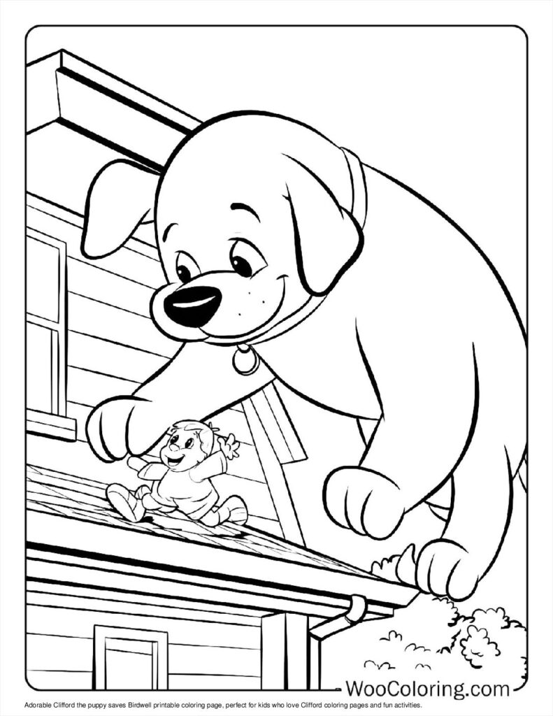 100+ Clifford coloring pages (Free PDF To Print) | Woo Coloring