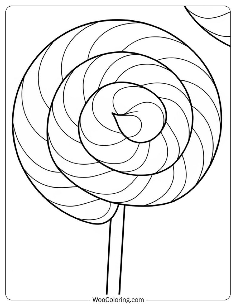 24 Lollipop Coloring Pages (Free PDF To Print) | Woo Coloring