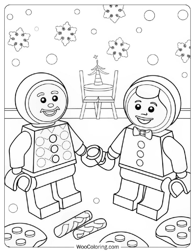 38 Gingerbread Man Coloring Pages (Free PDF To Print) | Woo Coloring