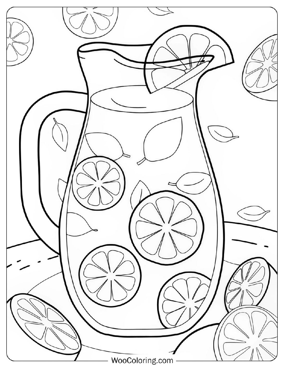 22 Lemon Coloring Pages (Free PDF To Print) | Woo Coloring