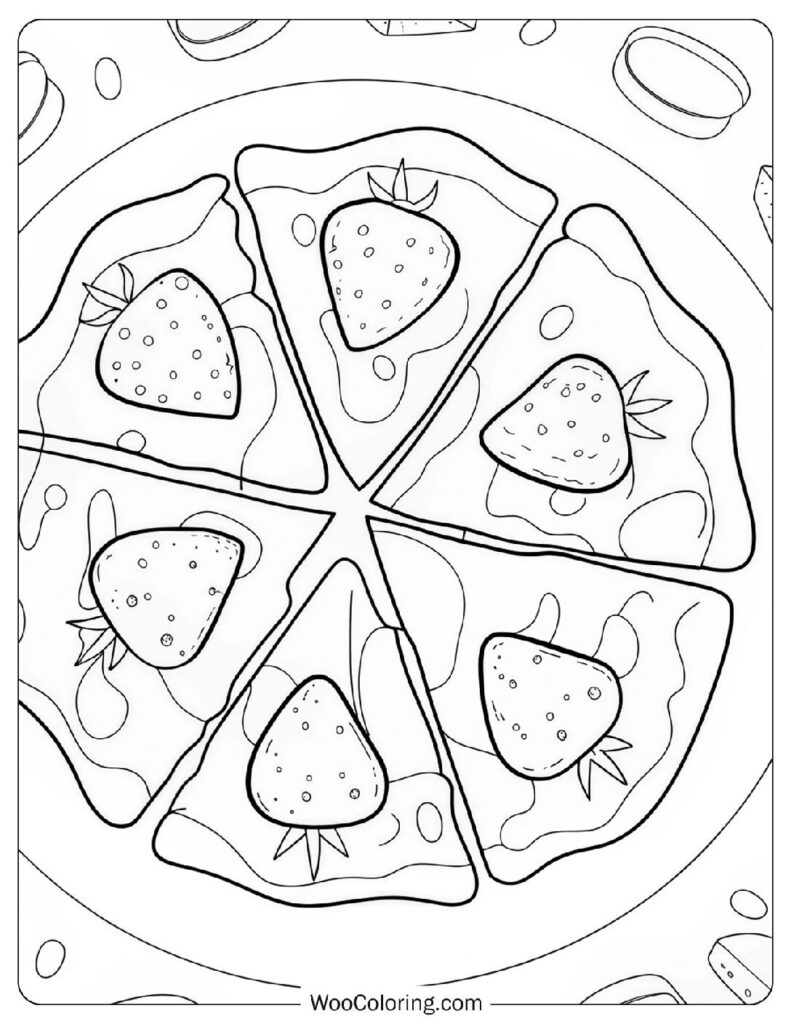 22 Pizza Coloring Pages (Free PDF To Print) | Woo Coloring