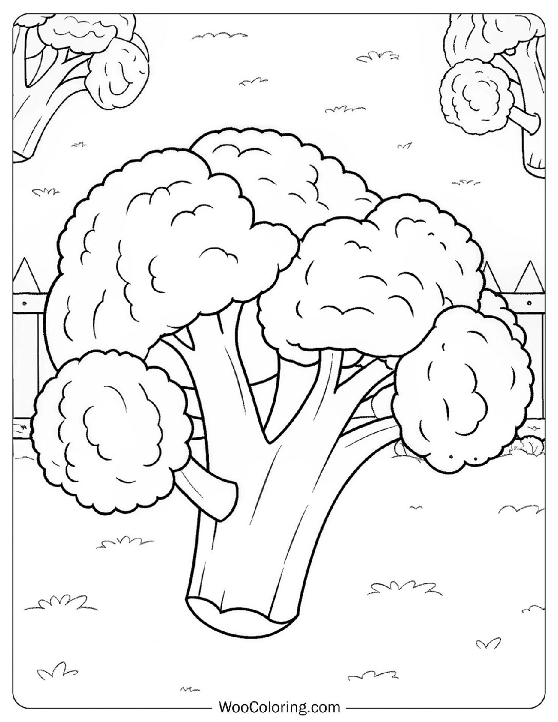 28 Vegetable Coloring Pages (Free PDF To Print) | Woo Coloring
