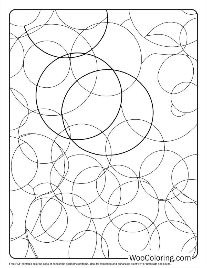 100+ Geometric coloring pages (Free PDF To Print) | Woo Coloring