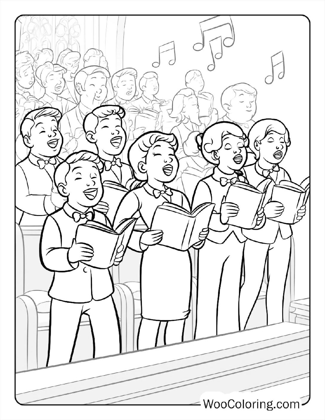 100+ Music coloring pages (Free PDF To Print) | Woo Coloring
