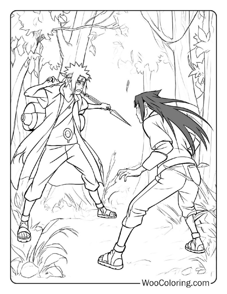100+ Naruto coloring pages (Free PDF To Print) | Woo Coloring