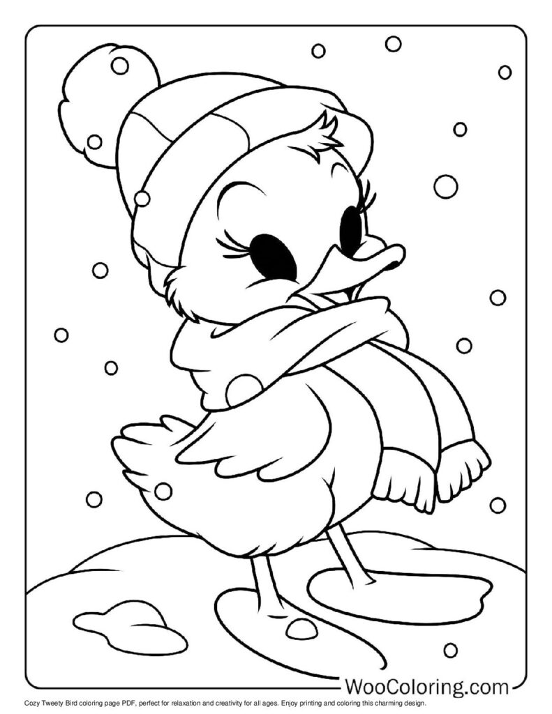 100+ Tweety Bird coloring pages (Free PDF To Print) | Woo Coloring