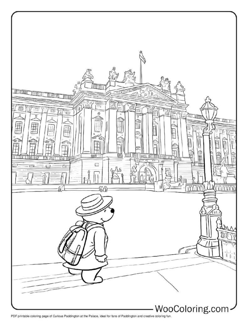100+ Paddington coloring pages (Free PDF To Print) | Woo Coloring