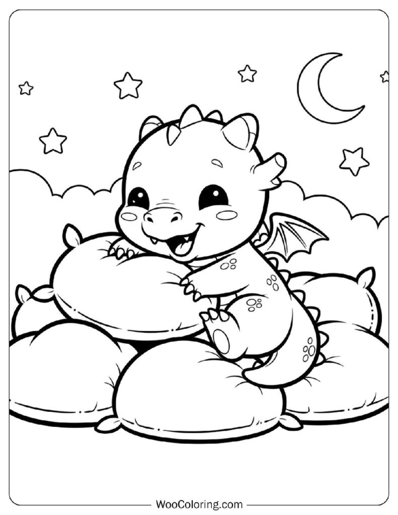 58 Dragon Coloring Pages (Free PDF To Print) | Woo Coloring