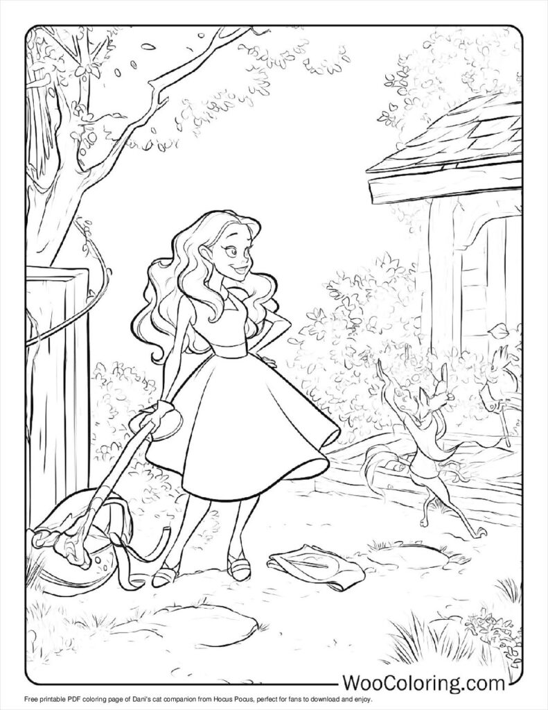 100+ Hocus Pocus coloring pages (Free PDF To Print) | Woo Coloring