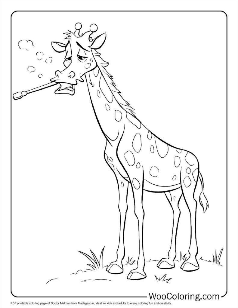 100+ Madagascar coloring pages (Free PDF To Print) | Woo Coloring