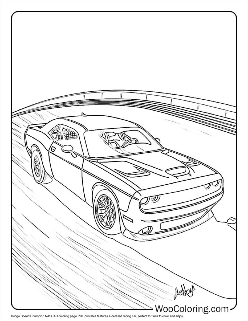 100+ NASCAR coloring pages (Free PDF To Print) | Woo Coloring