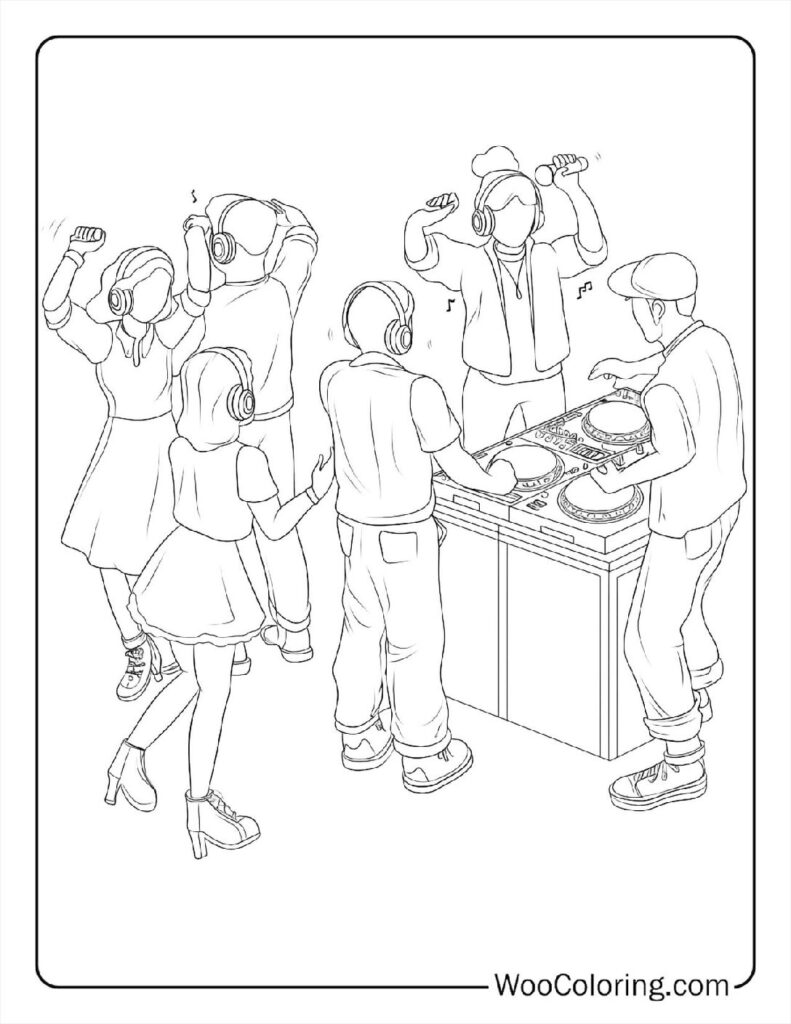 100+ Music coloring pages (Free PDF To Print) | Woo Coloring