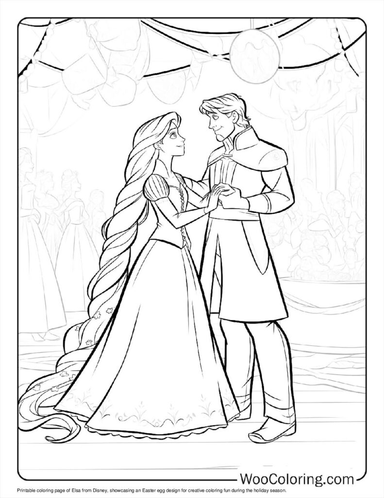 100+ Disney Easter coloring pages (Free PDF To Print) | Woo Coloring