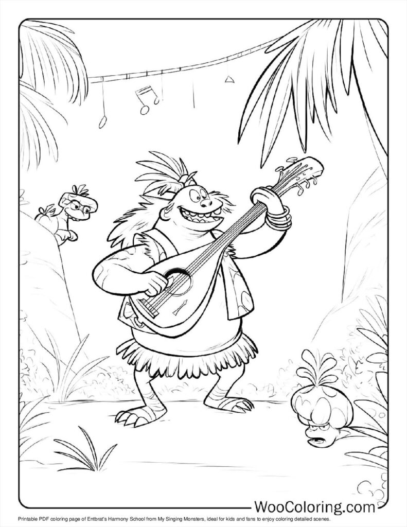 100+ My Singing Monsters coloring pages (Free PDF To Print) | Woo Coloring