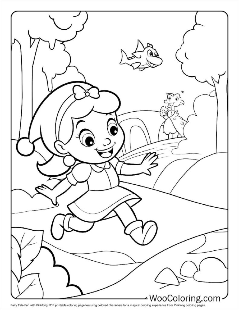 100+ Pinkfong coloring pages (Free PDF To Print) | Woo Coloring