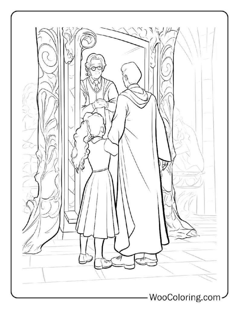 100+ Harry Potter coloring pages (Free PDF To Print) | Woo Coloring