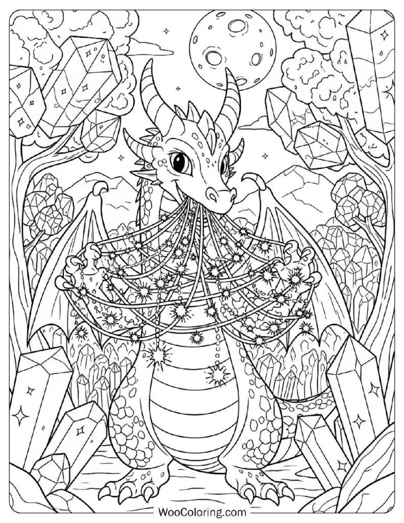58 Dragon Coloring Pages (Free PDF To Print) | Woo Coloring