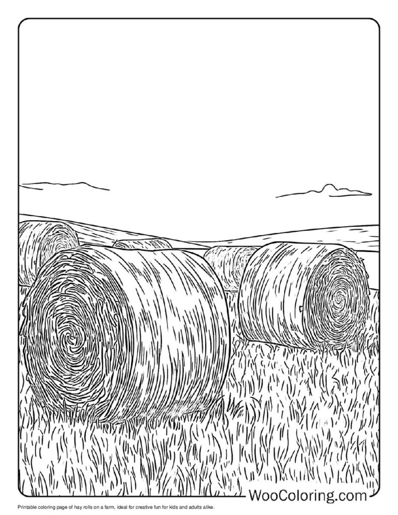 100+ Farm coloring pages (Free PDF To Print) | Woo Coloring