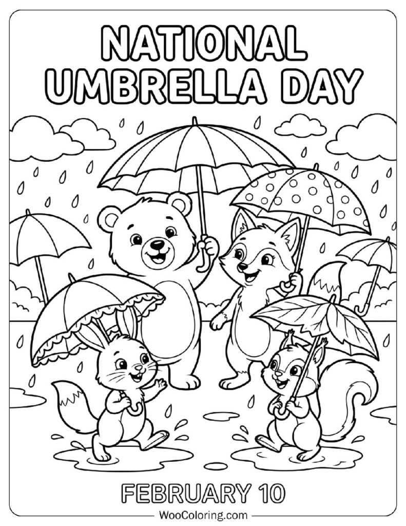 28 February Coloring Pages (Free PDF To Print)