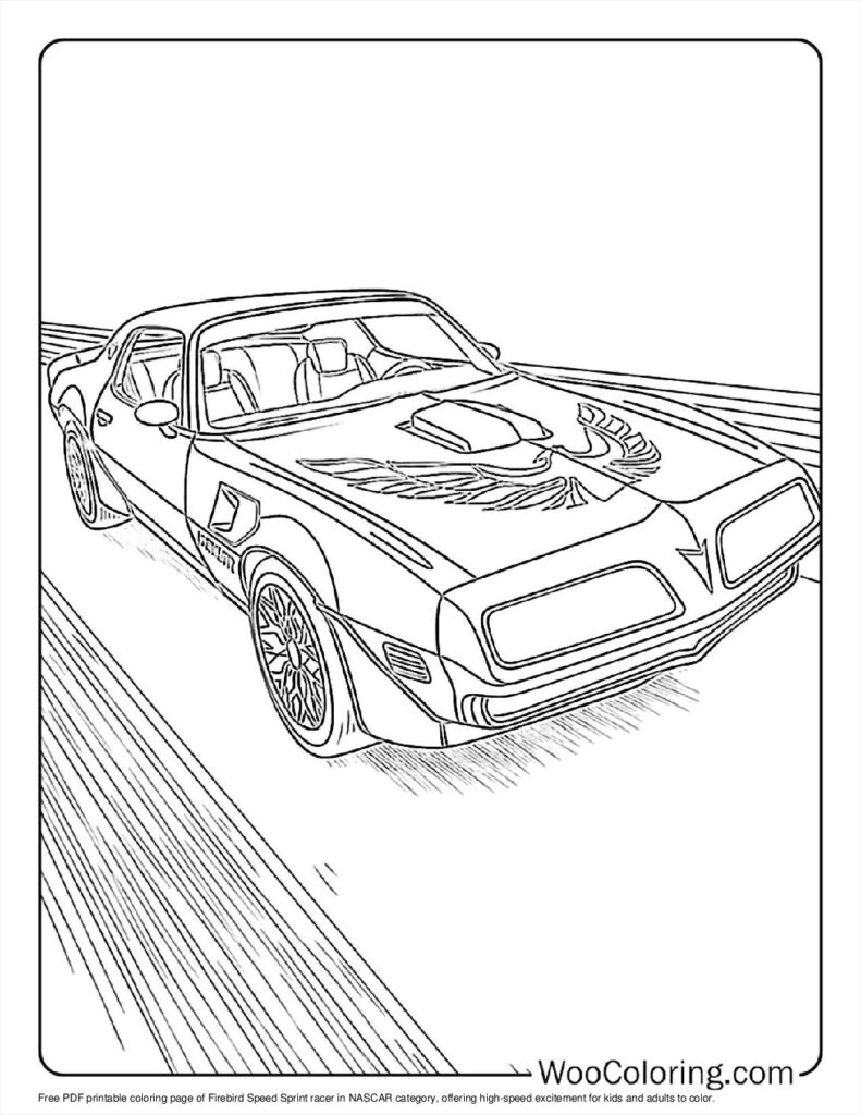 100+ NASCAR coloring pages (Free PDF To Print) | Woo Coloring