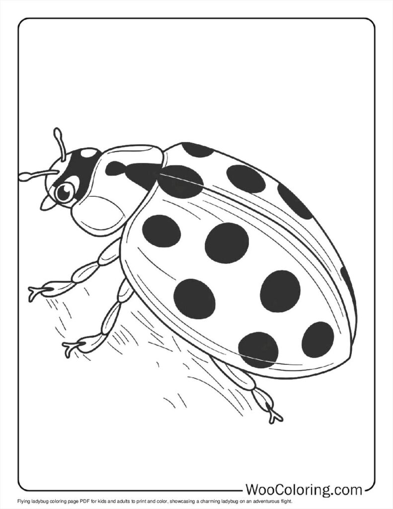 100+ Ladybug coloring pages (Free PDF To Print) | Woo Coloring