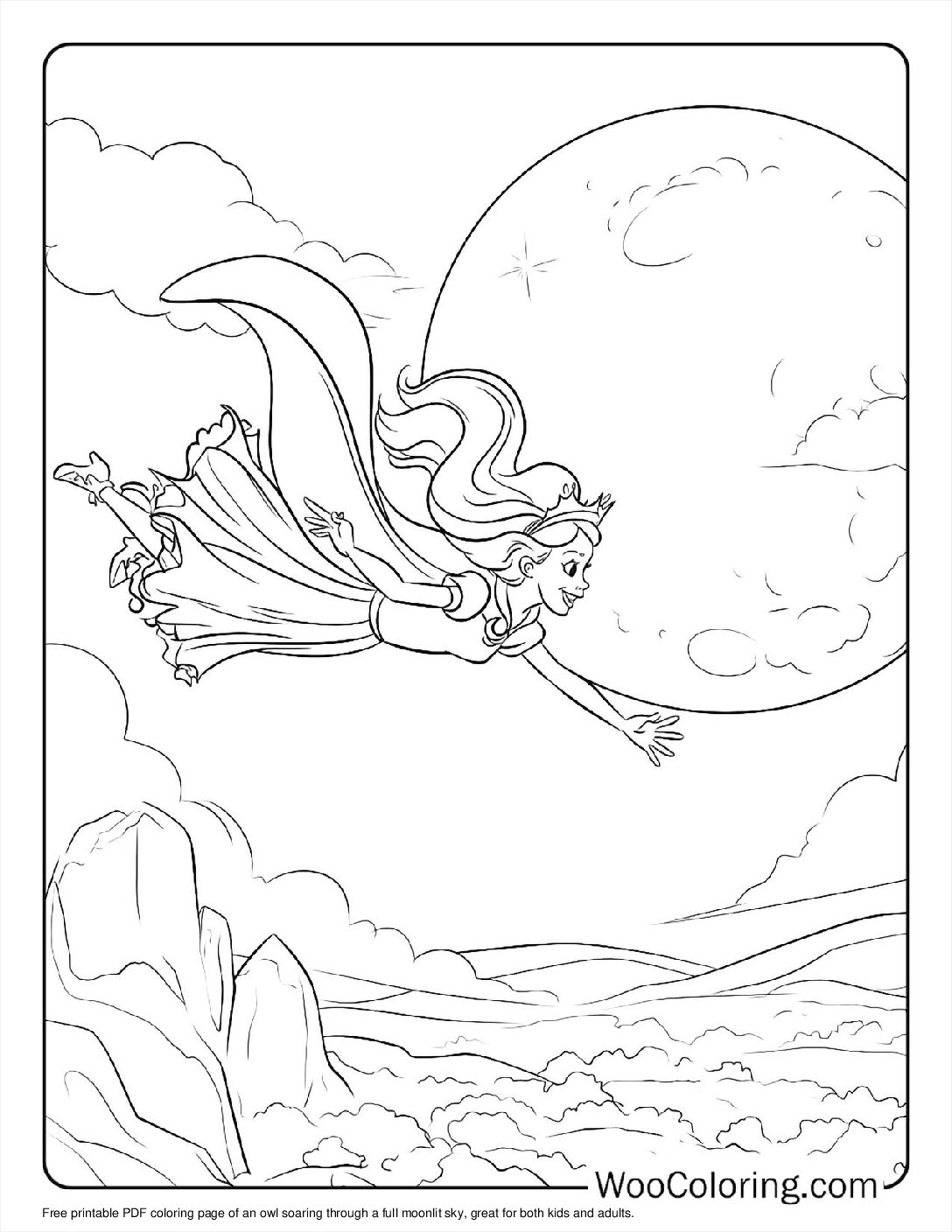 100+ Princess Luna coloring pages (Free PDF To Print) | Woo Coloring
