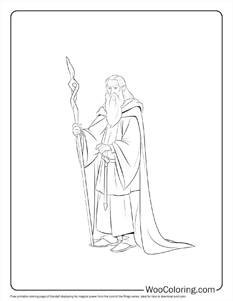 100+ Lord Of The Rings coloring pages (Free PDF To Print) | Woo Coloring