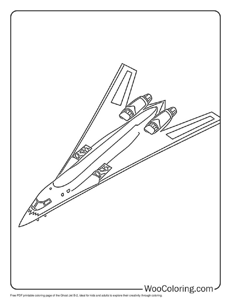100+ Jet coloring pages (Free PDF To Print) | Woo Coloring