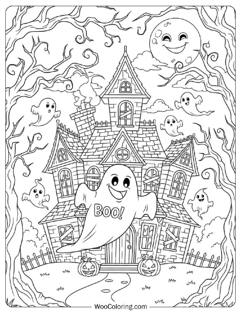 100+ Fall & Autumn coloring pages (Free PDF To Print) | Woo Coloring