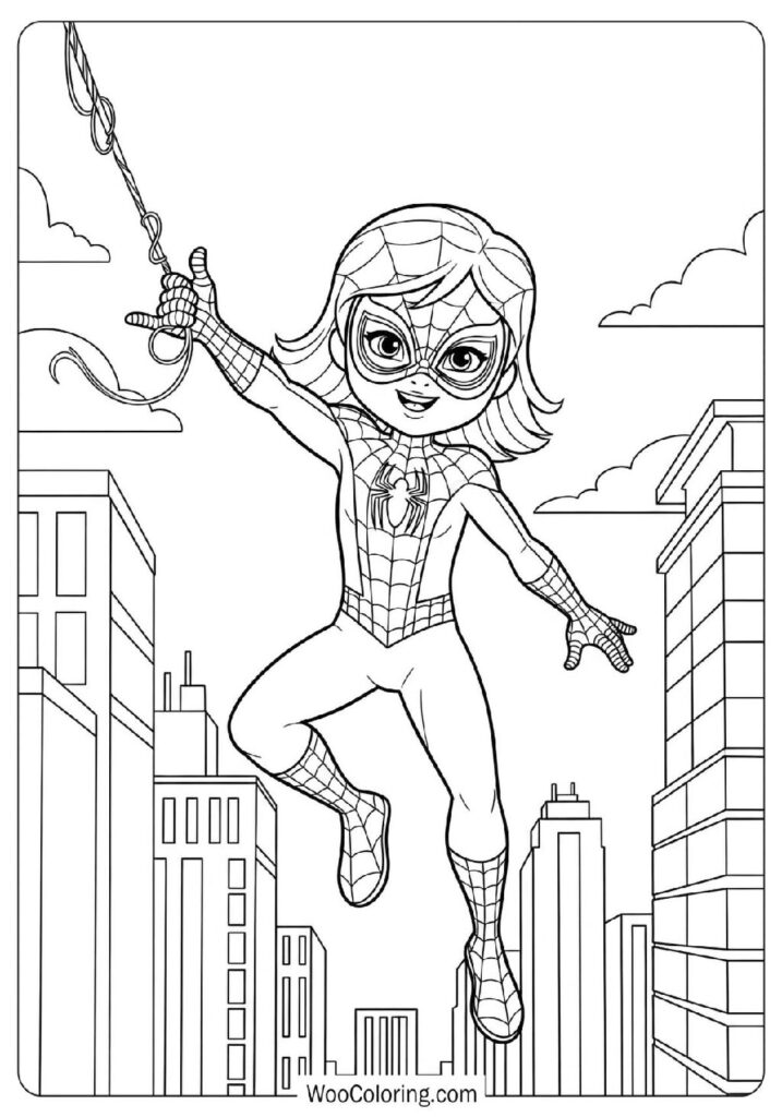 50 Spider-Man coloring pages (Free PDF To Print) | Woo Coloring