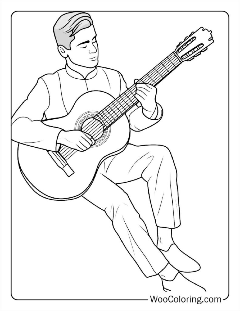 100+ Music coloring pages (Free PDF To Print) | Woo Coloring