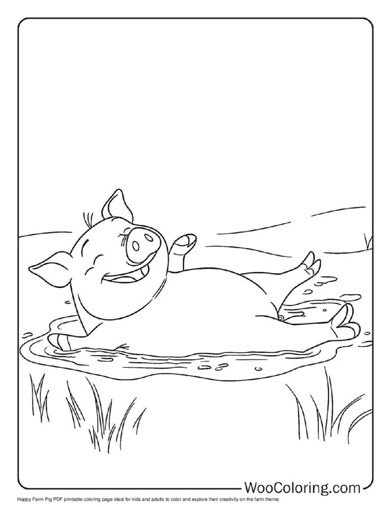 100+ Farm coloring pages (Free PDF To Print) | Woo Coloring