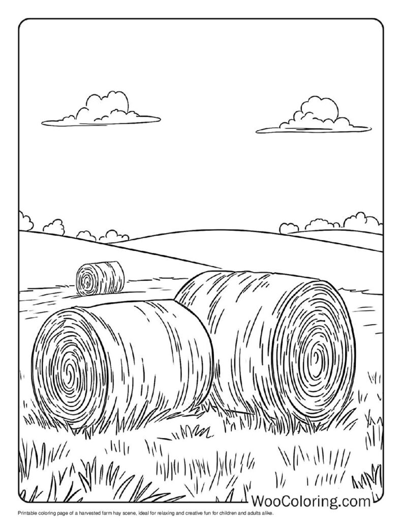 100+ Farm coloring pages (Free PDF To Print) | Woo Coloring